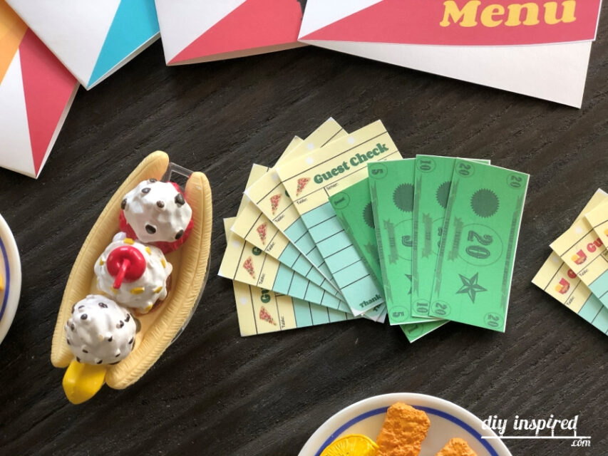 18 Inch Doll Restaurant Printables - DIY Inspired