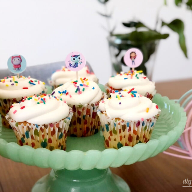 Sprinkle Party Cupcakes - DIY Inspired