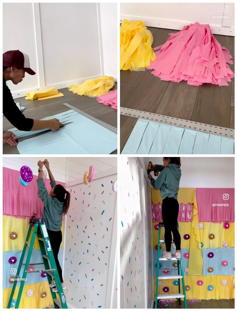 DIY Donut Photo Booth - DIY Inspired