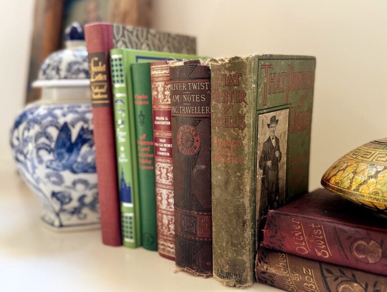 A Guide to Collecting Antique Books - DIY Inspired